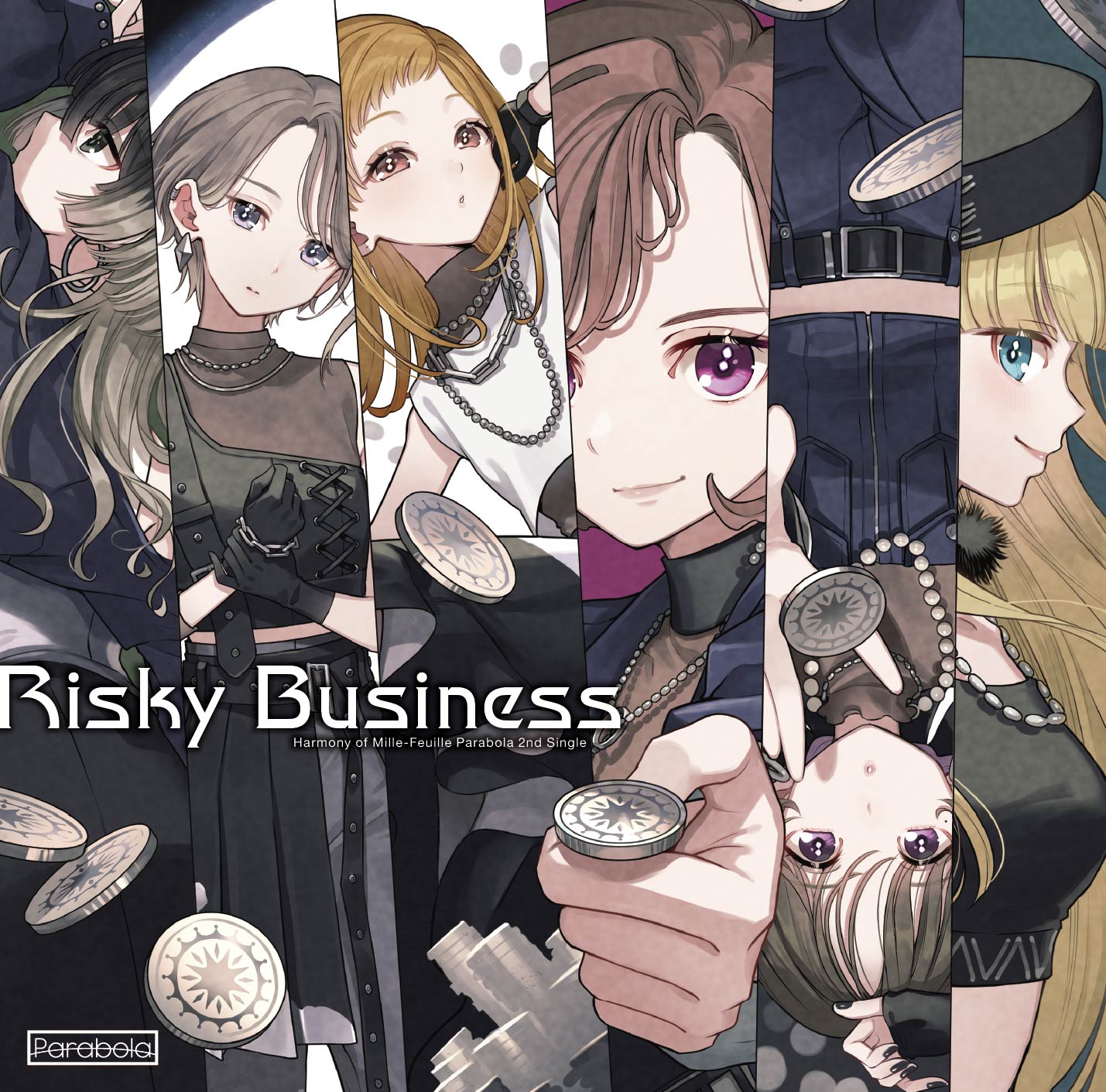 Parabola 2ndシングル「Risky Business」 | MUSIC | うたごえはミルフィーユ(うたミル) 公式サイト